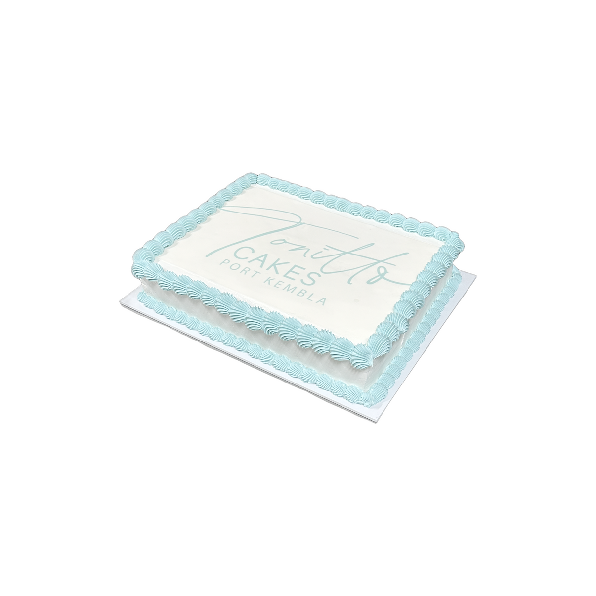 1/2 Slab Celebration Cake – Tonitto Cakes
